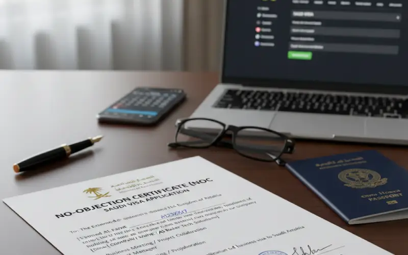 Saudi Visa NOC Letter Guide for UAE & GCC Travelers